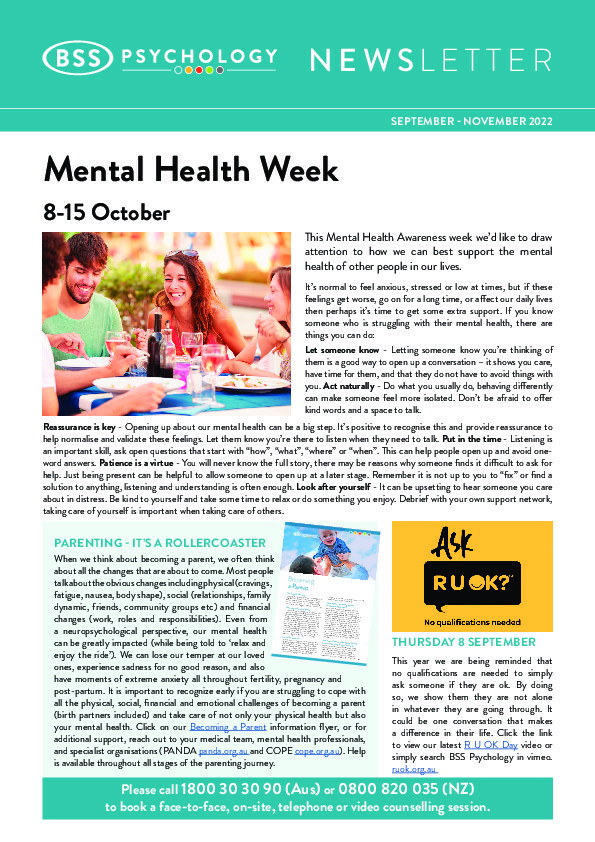 News & Media - BSS Psychology